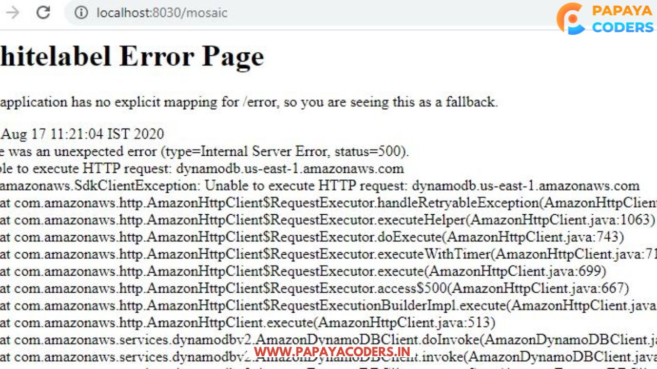 Whitelabel Error page How to fix:- Effective 5+ Powerful Steps! - Best App Development Company ...